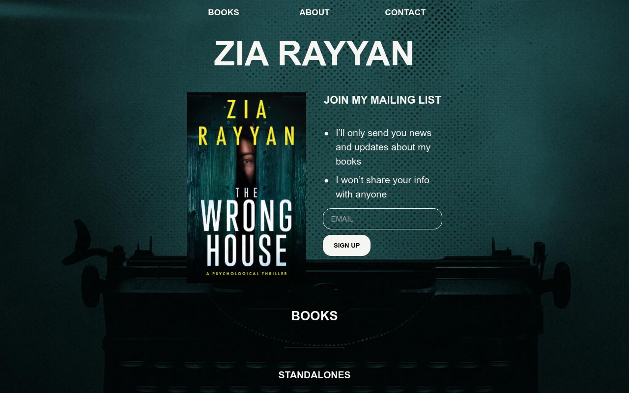 Zia Rayyan | Author